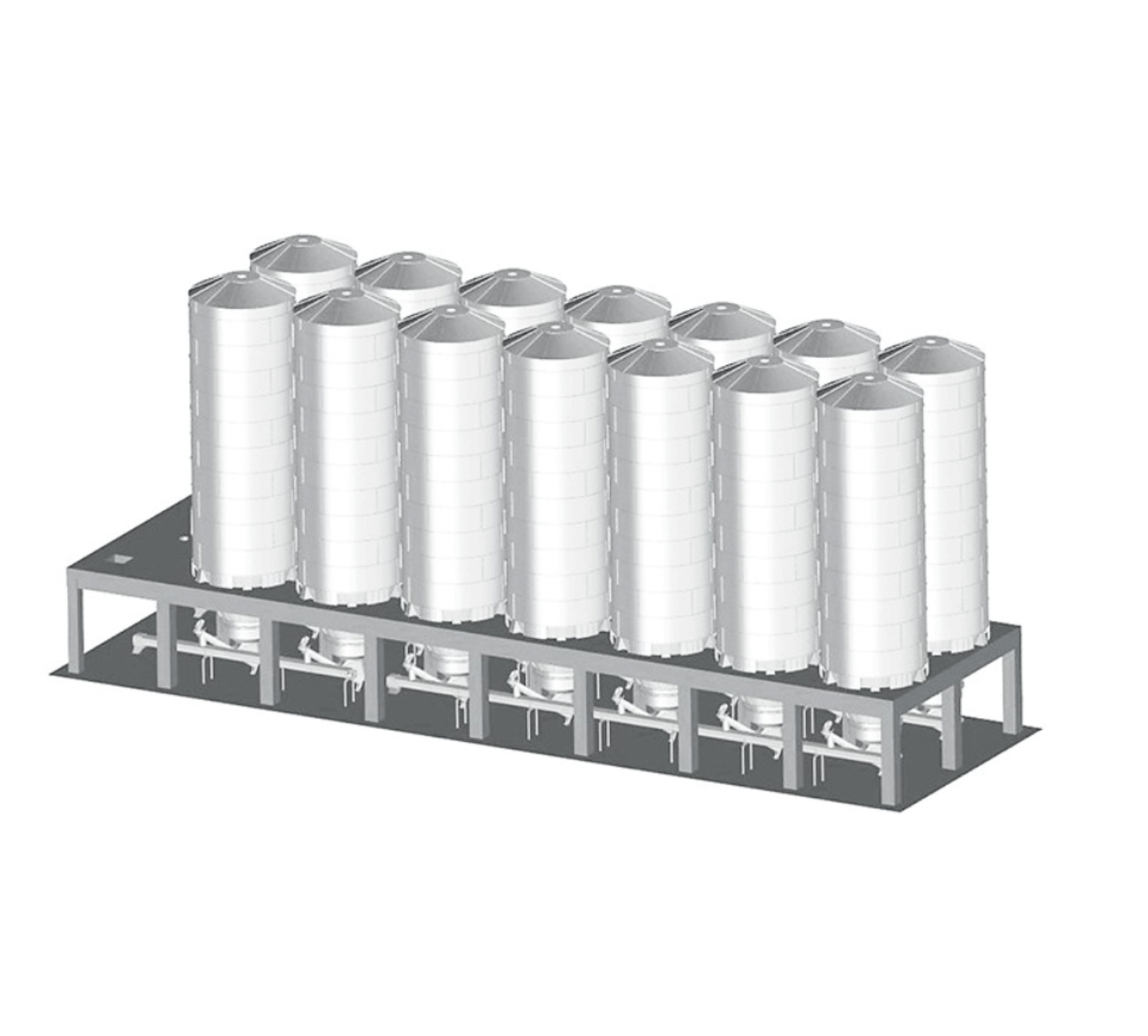 Silos for storage of grains - Omas S.r.l.